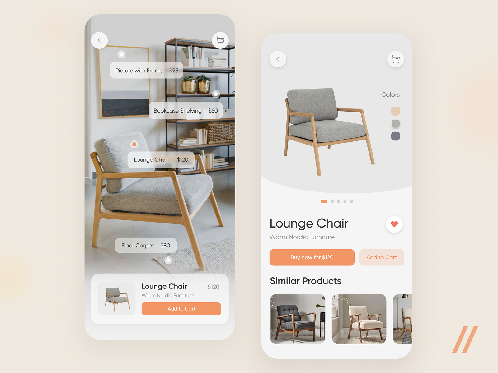 Interiors Online Store App by Purrweb UI/UX Agency on Dribbble