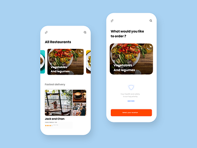 clean app design by Youssef on Dribbble