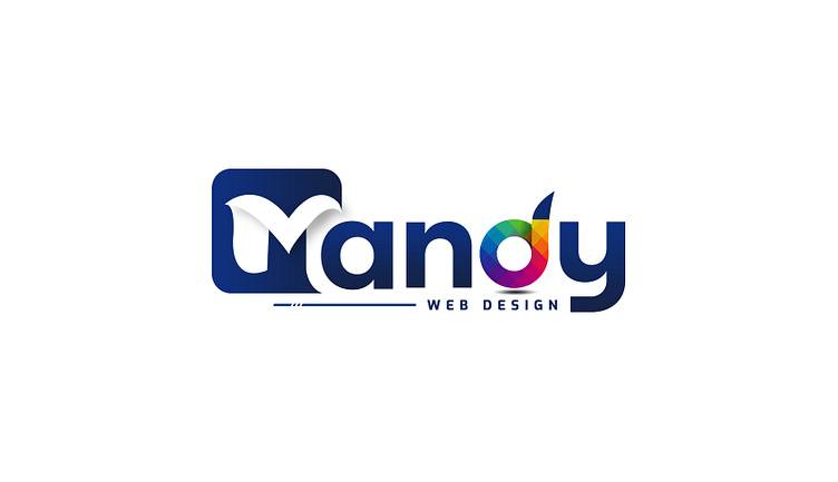 Mandy Web Design New Logo 1 by Mandy Web Design on Dribbble
