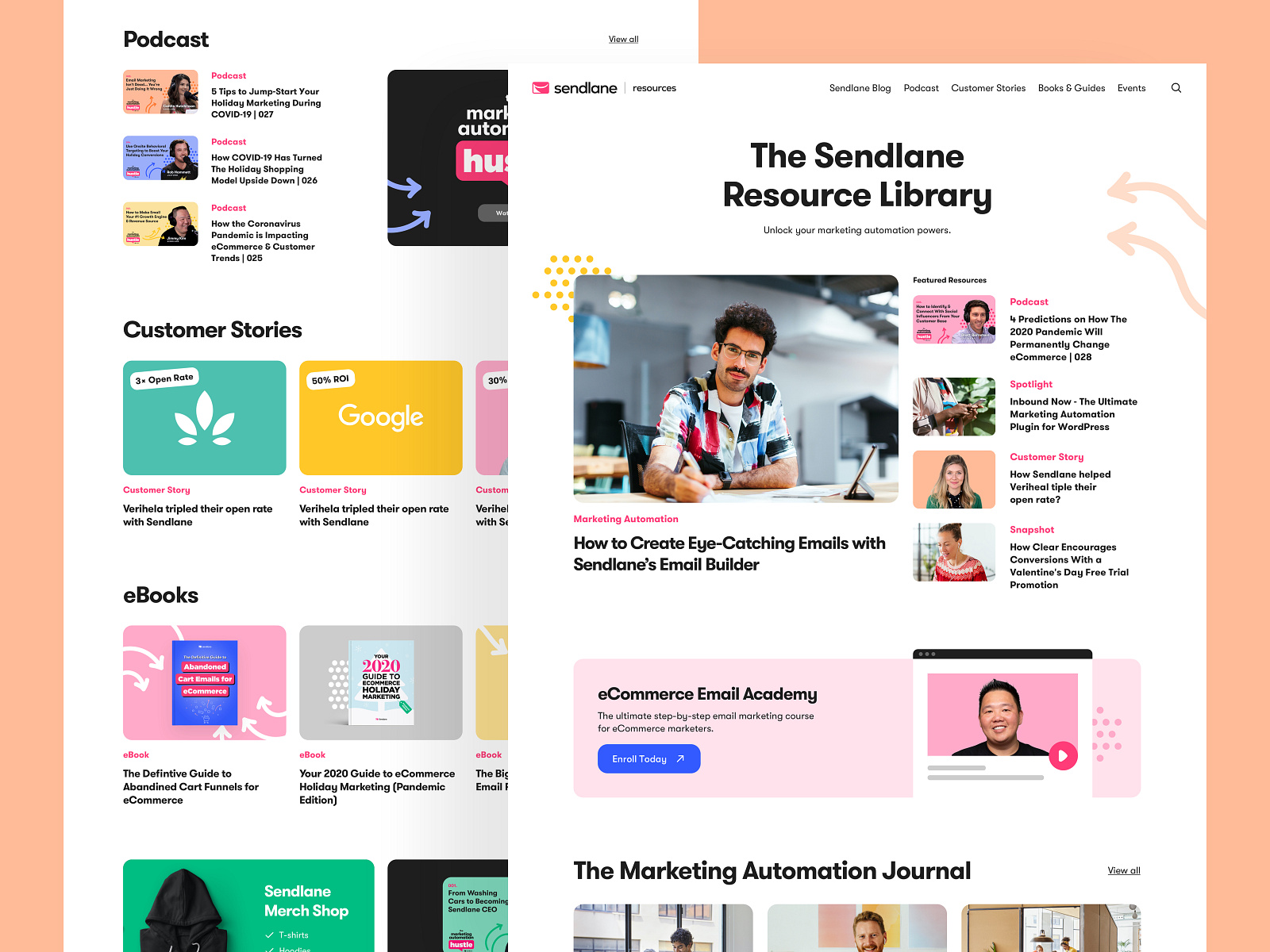 Sendlane - Resources by Filip Justić for Balkan Brothers on Dribbble