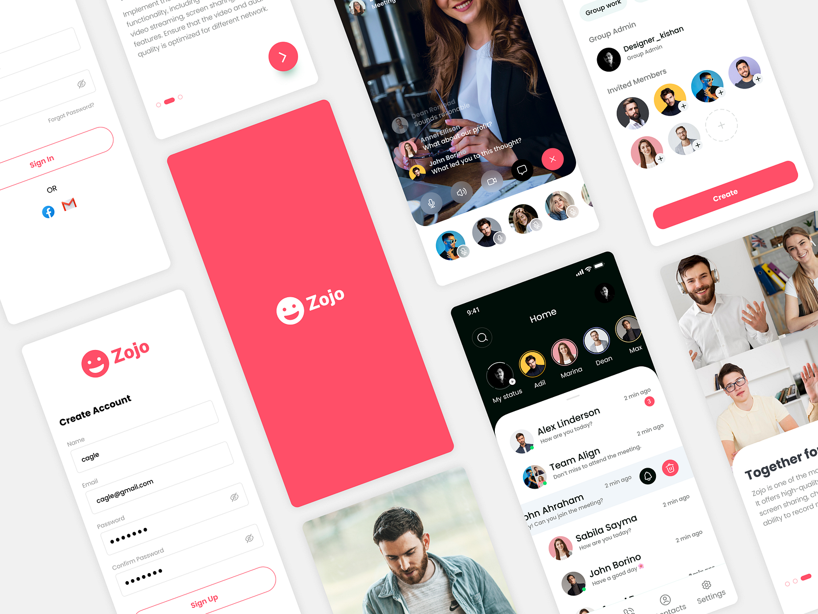 Zojo - Simplifying Team Collaboration by Aorc Technologies on Dribbble