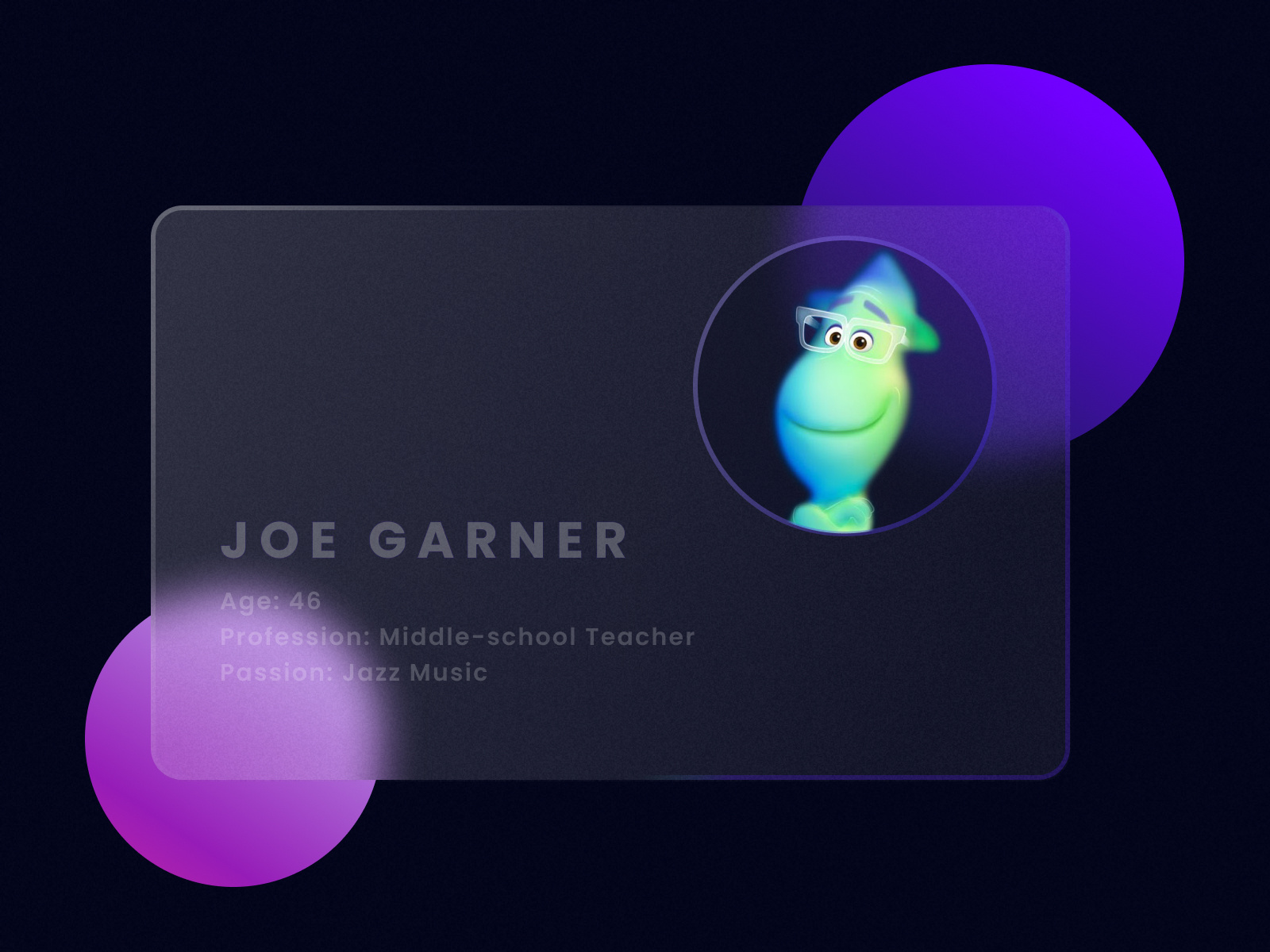 Soul Movie - ID Card by Maria Paulina Arenas on Dribbble