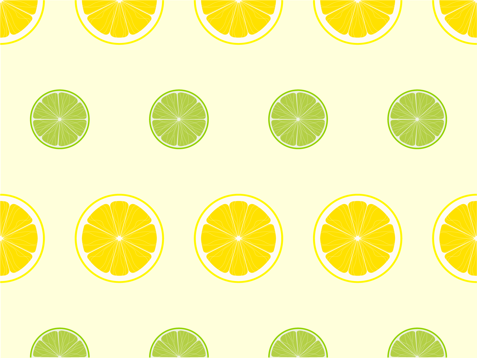 Lemon Lime Pattern by Morgan Abney on Dribbble