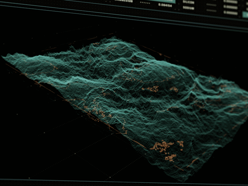FUI - Map scan by Ulf Johansson on Dribbble