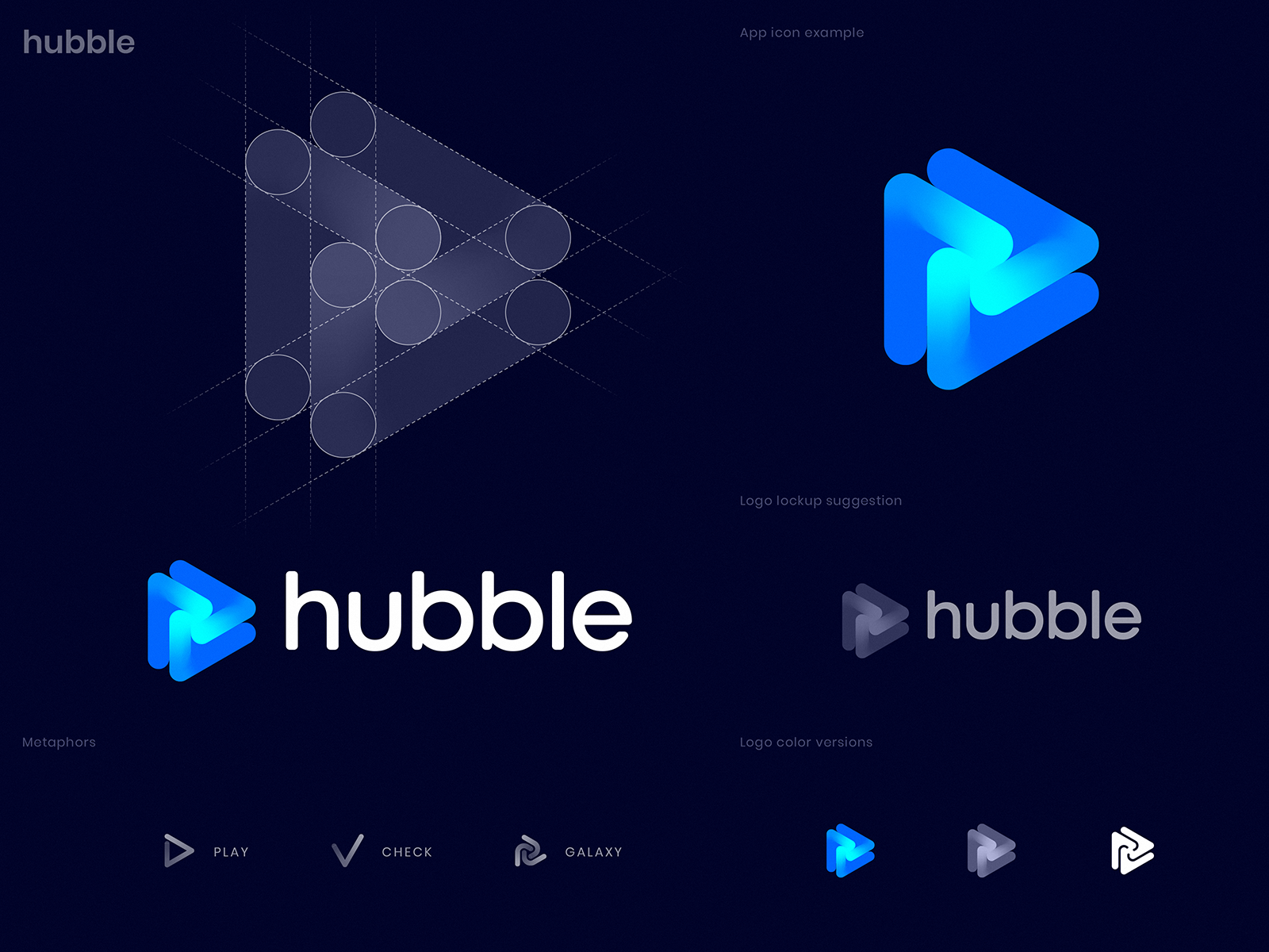 Hubble Logo Concept by Dmitry Lepisov on Dribbble