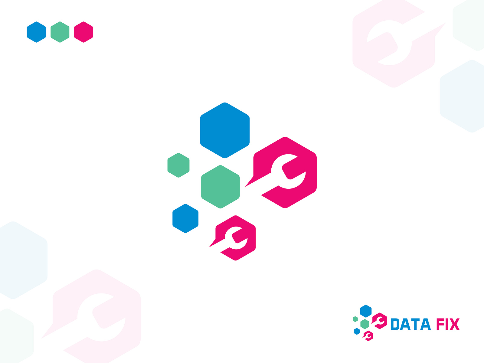 Data Fix Logo by Imon Hossen on Dribbble