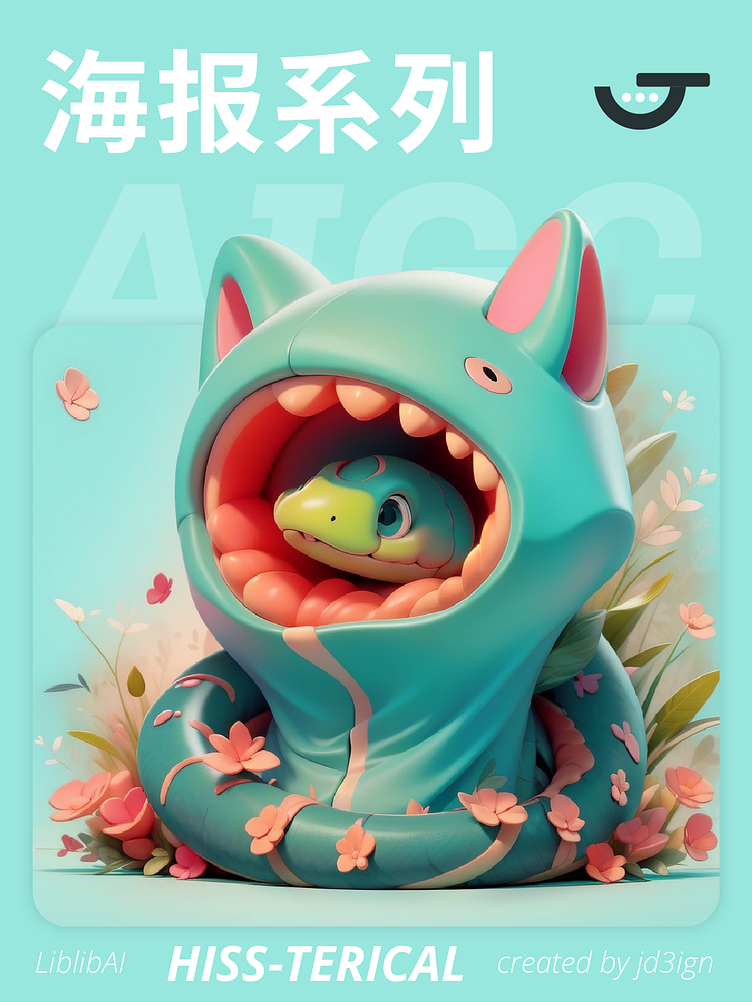 AIGC Poster Series by Jd3ign on Dribbble