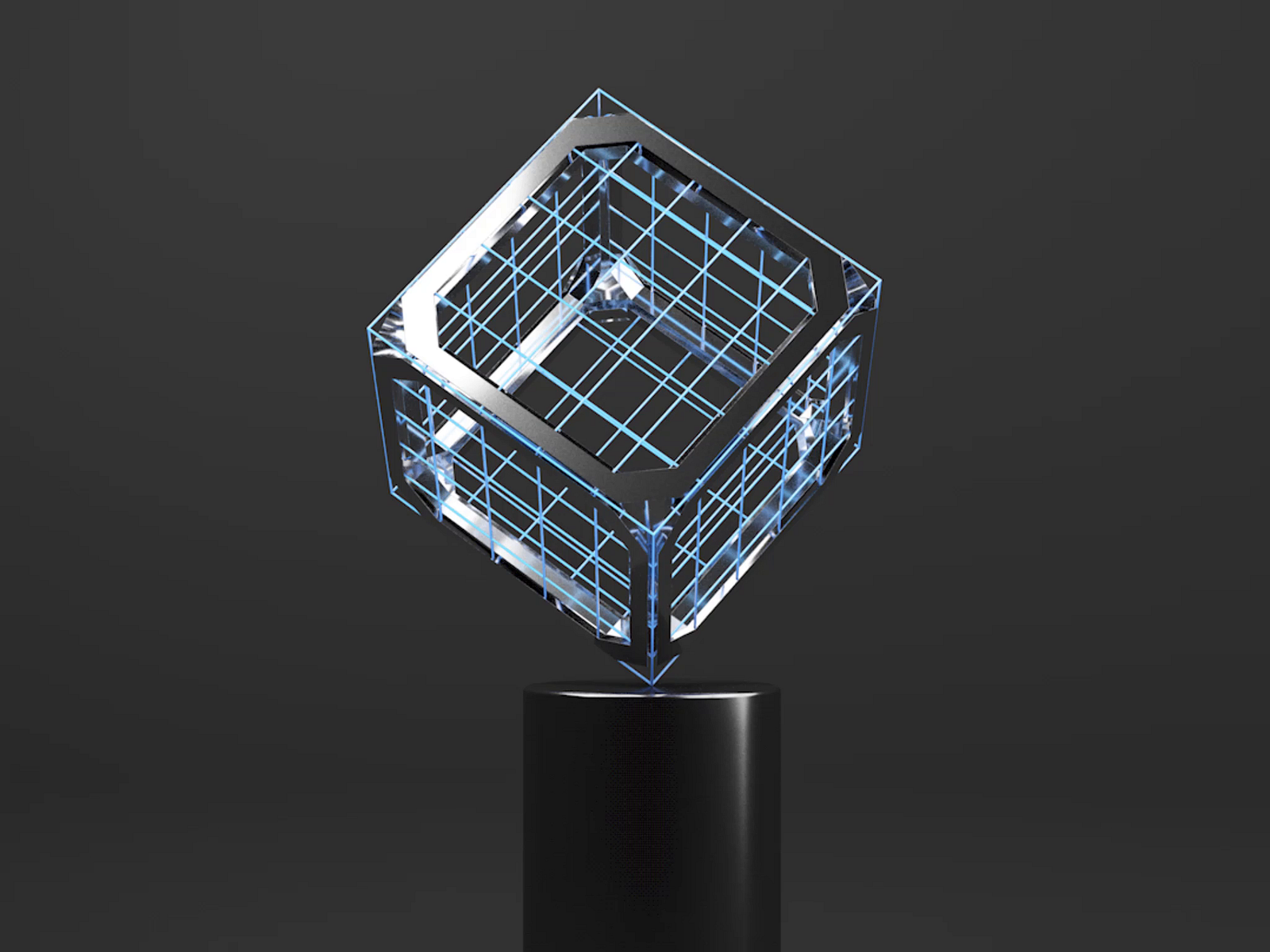 Jail in cube ️ by Artemii Lebedev on Dribbble