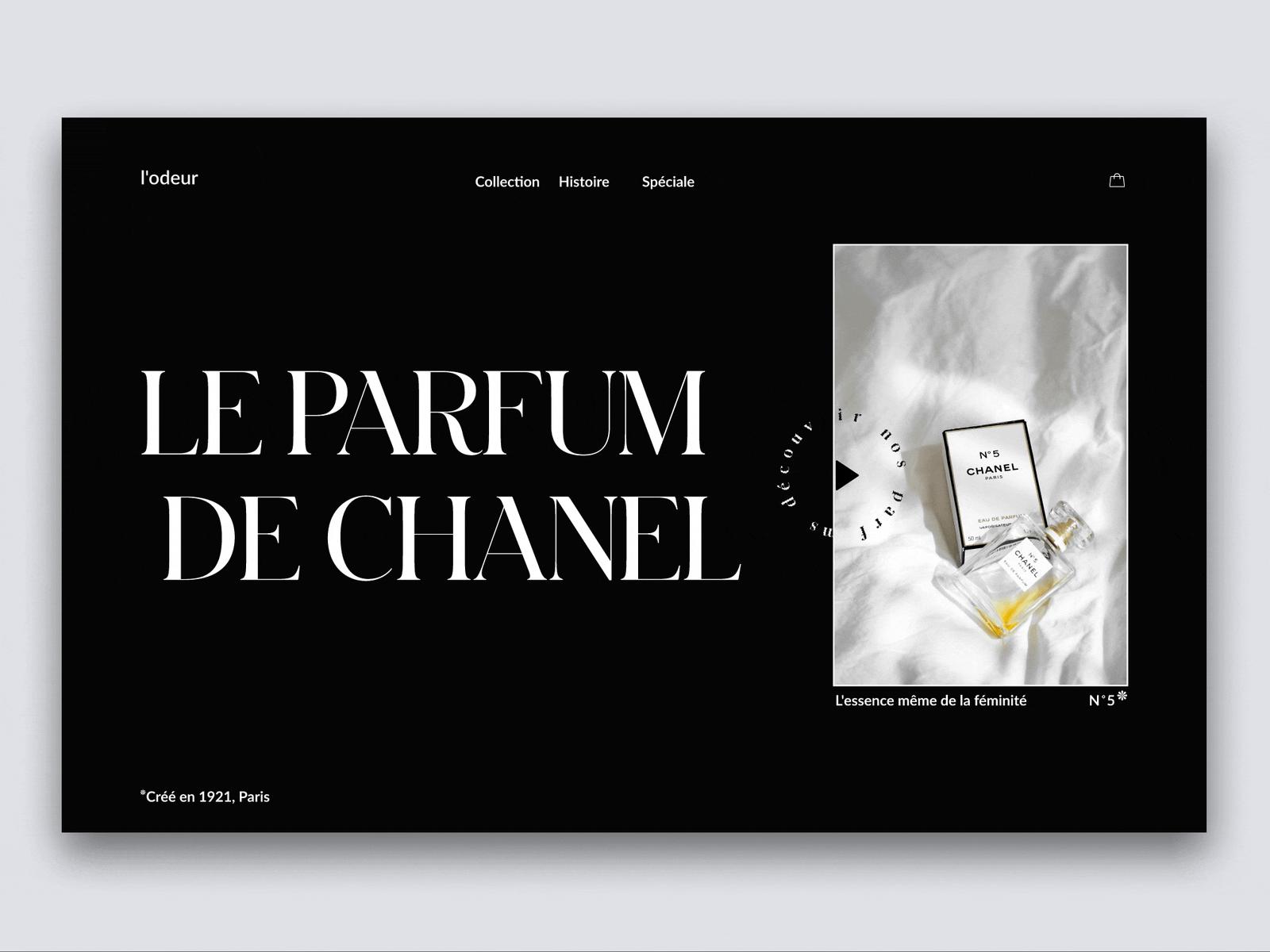 Perfume | UI by Volodymyr Severynenko on Dribbble