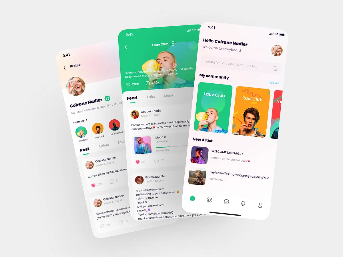 Browse thousands of Community App Design images for design inspiration ...