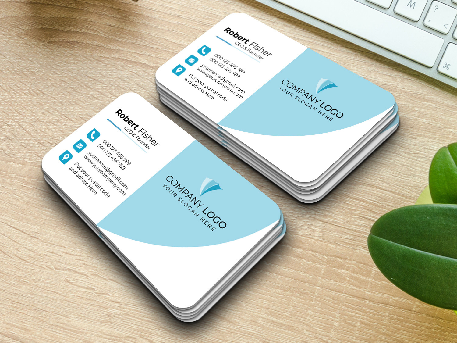 Corporate Visiting Card Design by Riday Khan on Dribbble