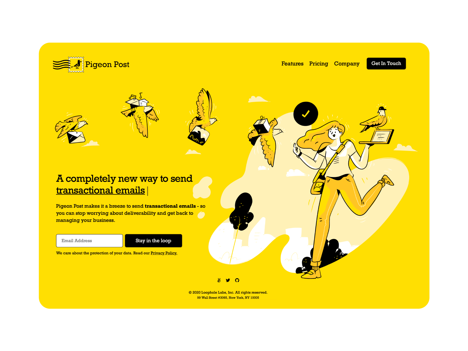 Pigeon Post Custom illustrations by Getillustrations on Dribbble