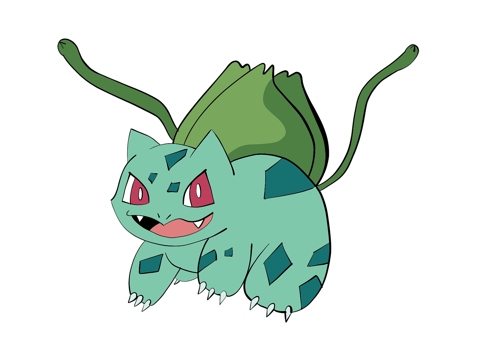 Bulbasaur by Turnip Design on Dribbble