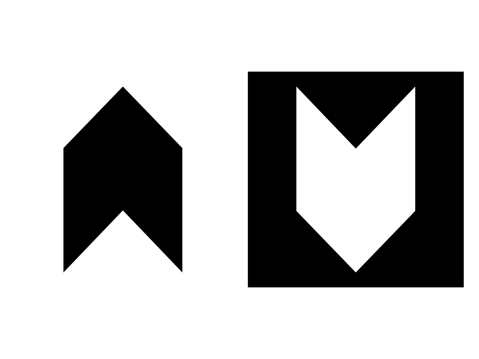 Chevron Sign/Symbol by Arwani Zuhri on Dribbble