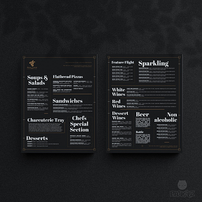 Black Menu designs, themes, templates and downloadable graphic elements ...