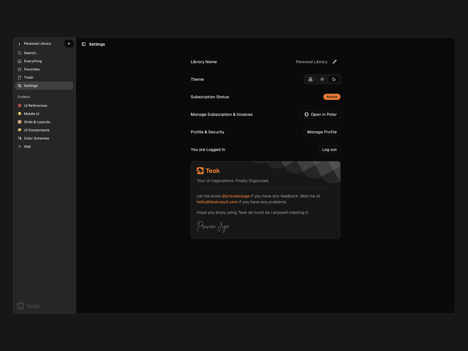 Settings UI 🖥️ by Praveen Juge on Dribbble Settings UI 🖥️ by Praveen Juge on Dribbble