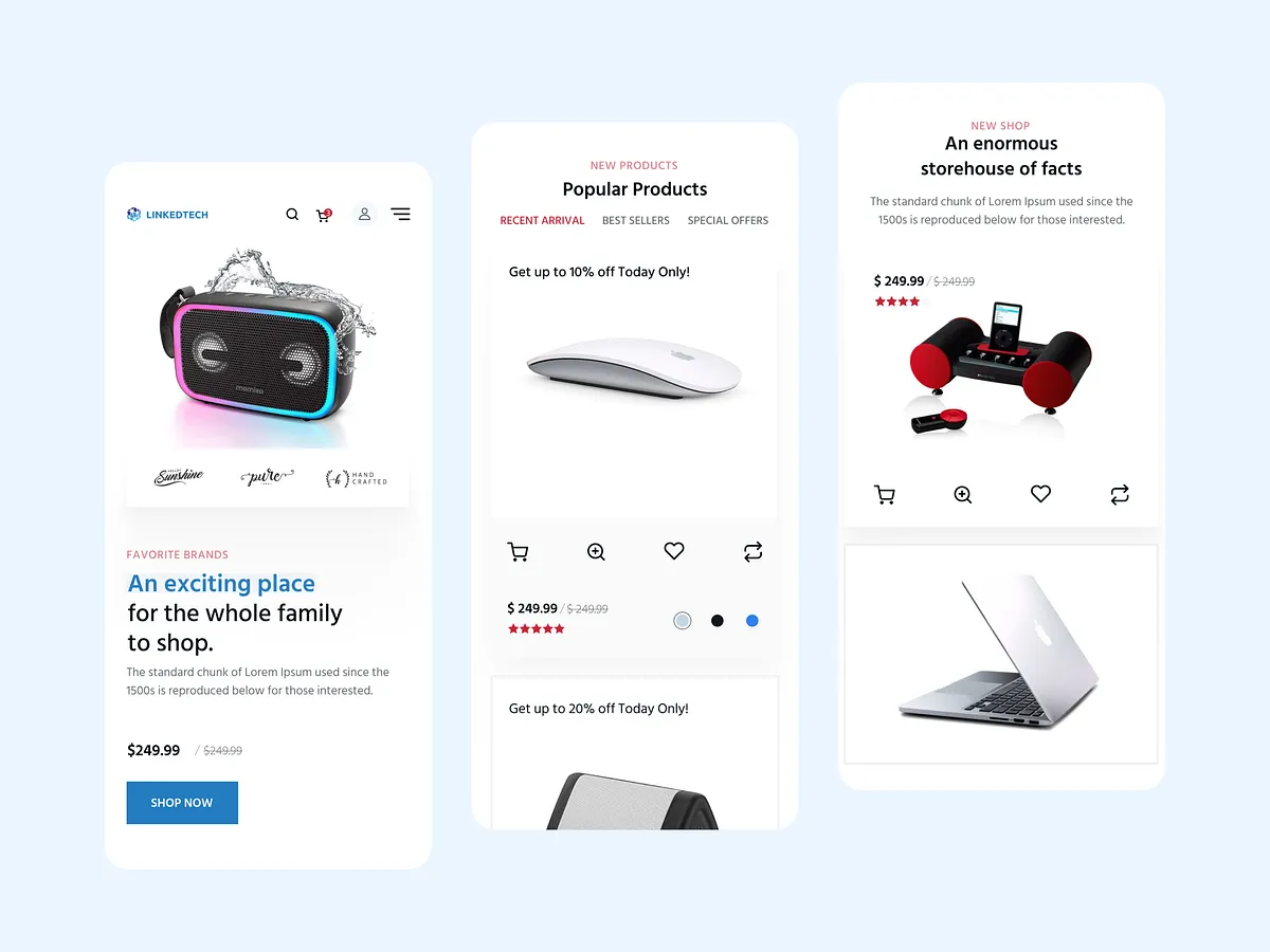 Electronics Website designs, themes, templates and downloadable graphic ...