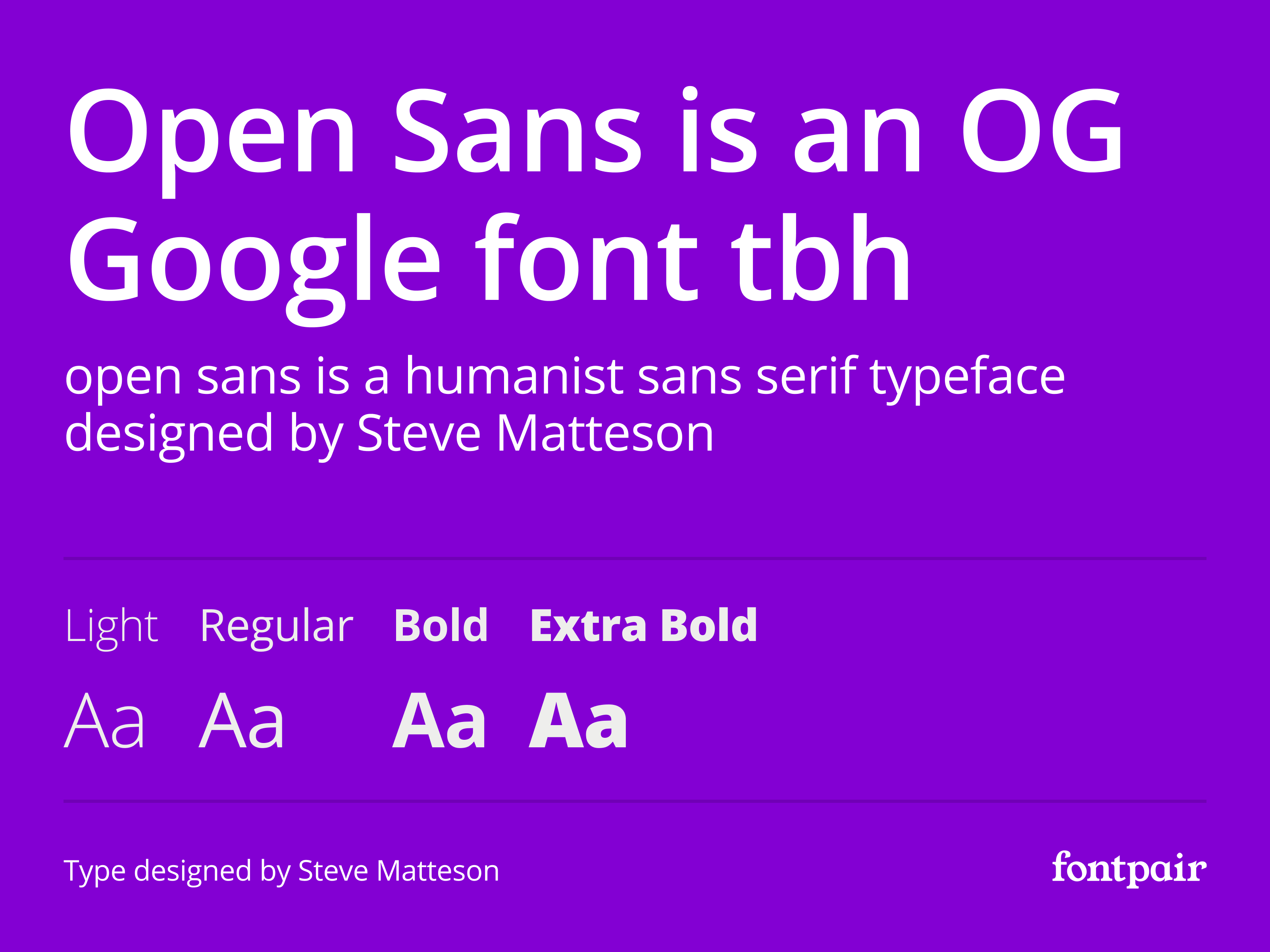 Open Sans Quotes