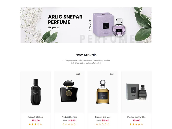 Perfume Shopify Template designs, themes, templates and downloadable ... Perfume Shopify Template designs, themes, templates and downloadable ...