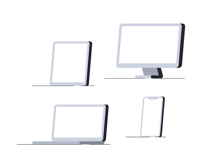 Devices by Aleksandar Savić / Almigor Studio on Dribbble