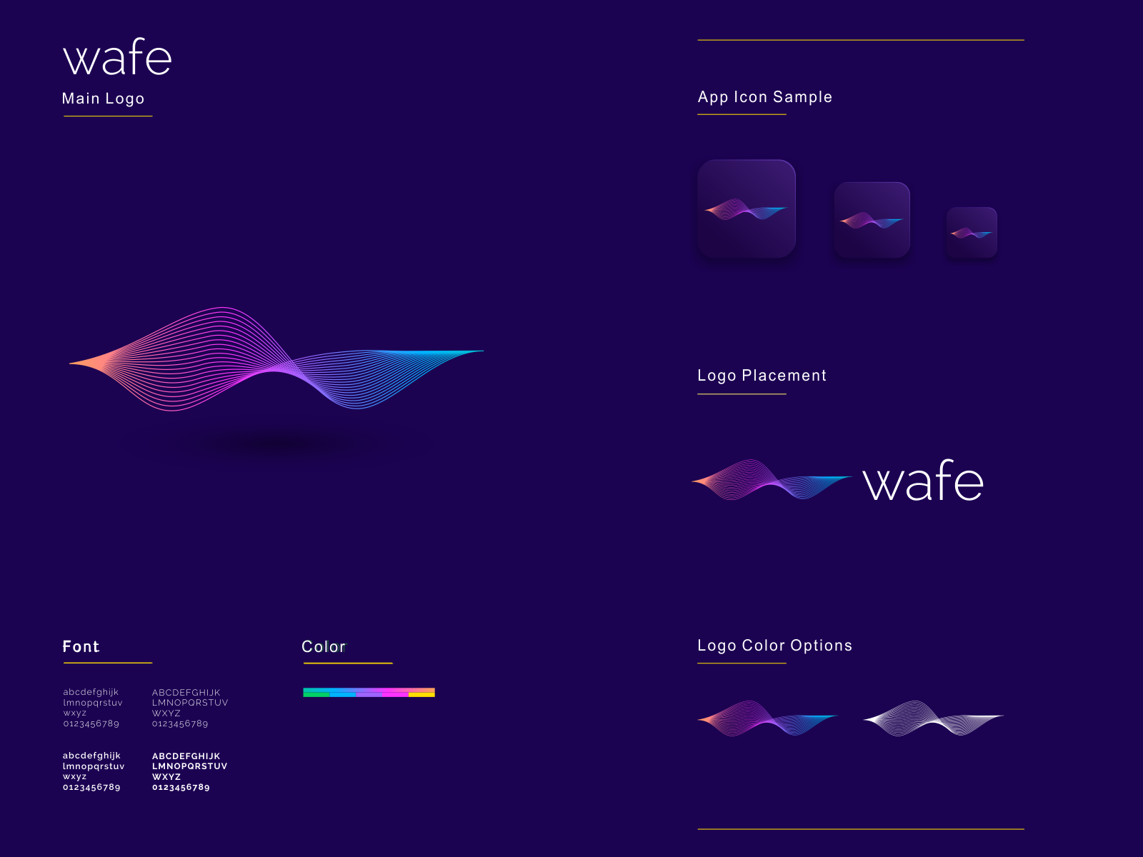 Wafe by MT Projectss on Dribbble