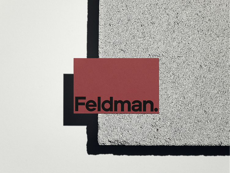 Feldman. by Sam Thompson for Unseen Studio® on Dribbble