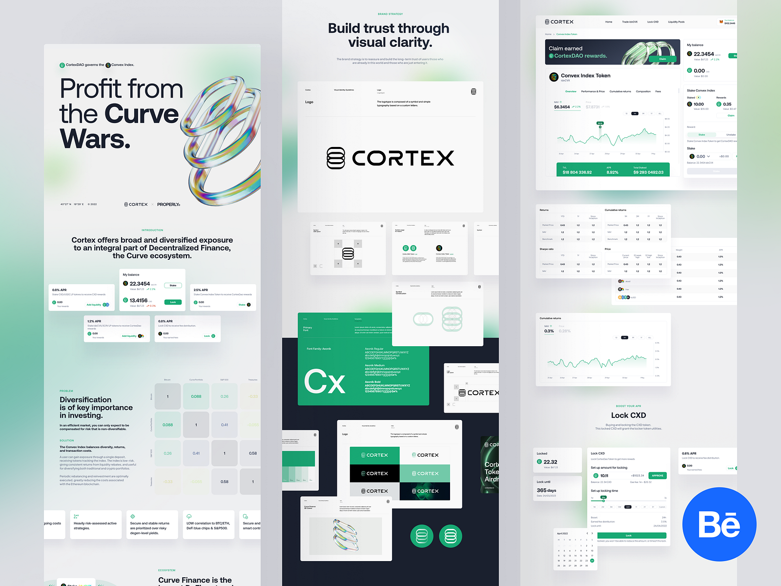 Cortex: Case Study by Mateusz Piatek for Properly on Dribbble