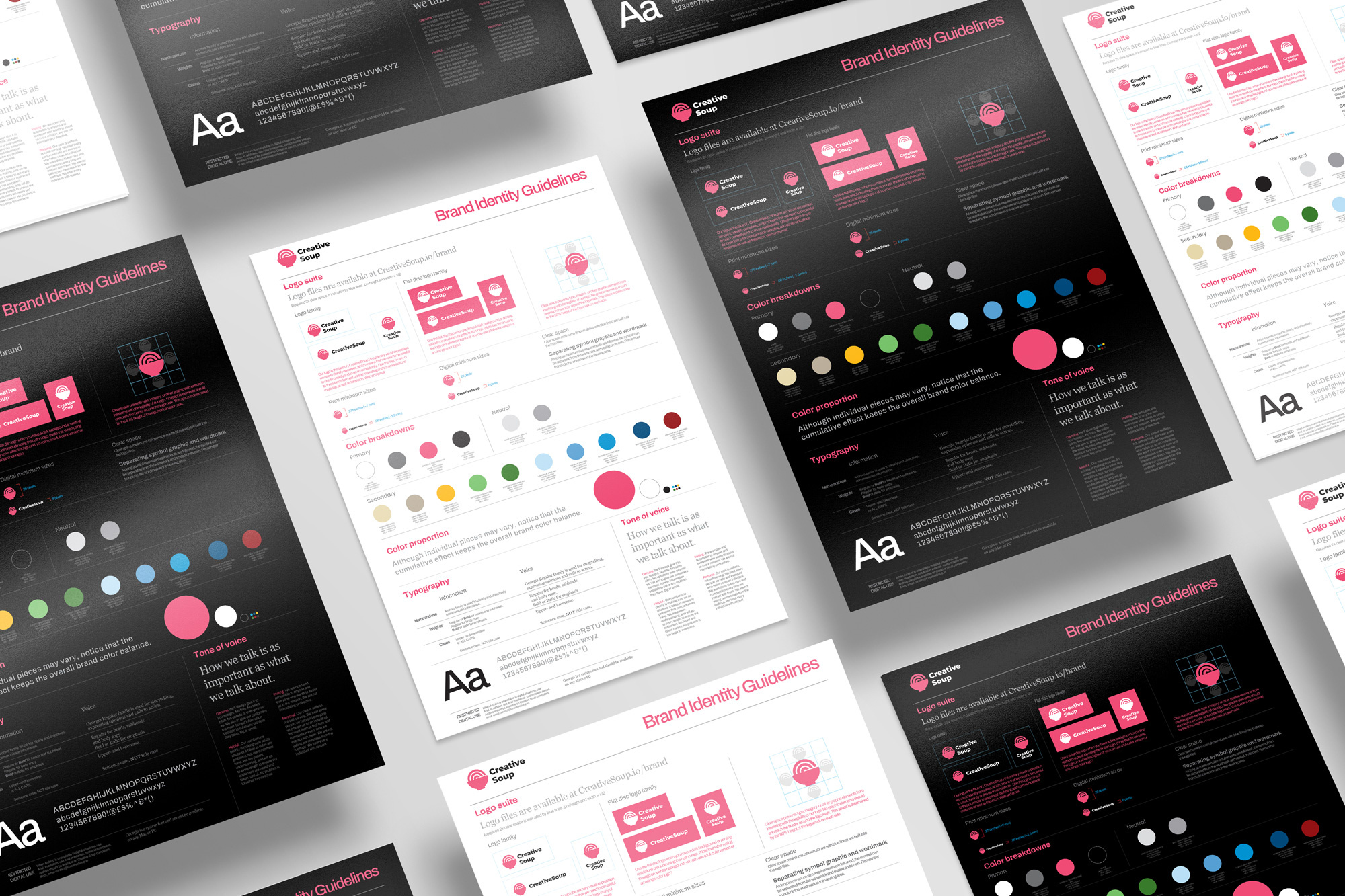 A3 Brand Guidelines by CreativeSoup on Dribbble