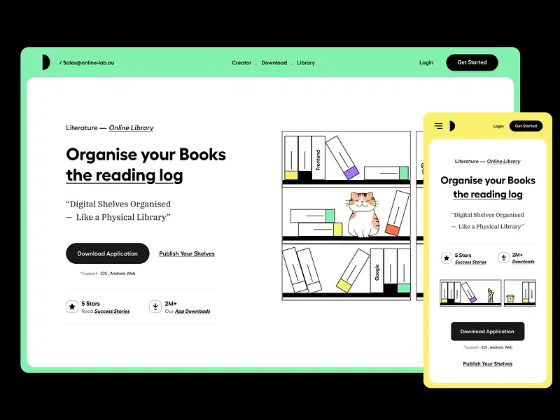 Book Website designs, themes, templates and downloadable graphic ...