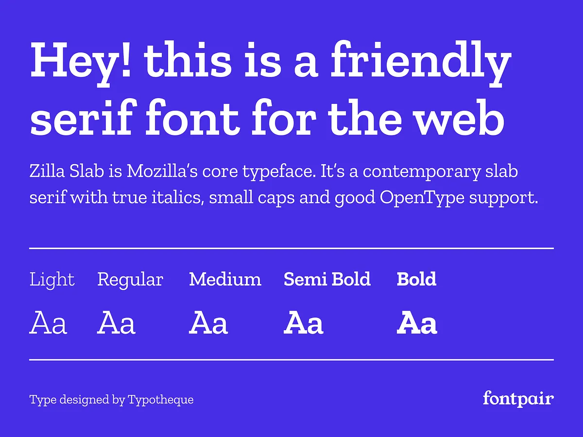 Zilla Slab designs, themes, templates and downloadable graphic elements ...