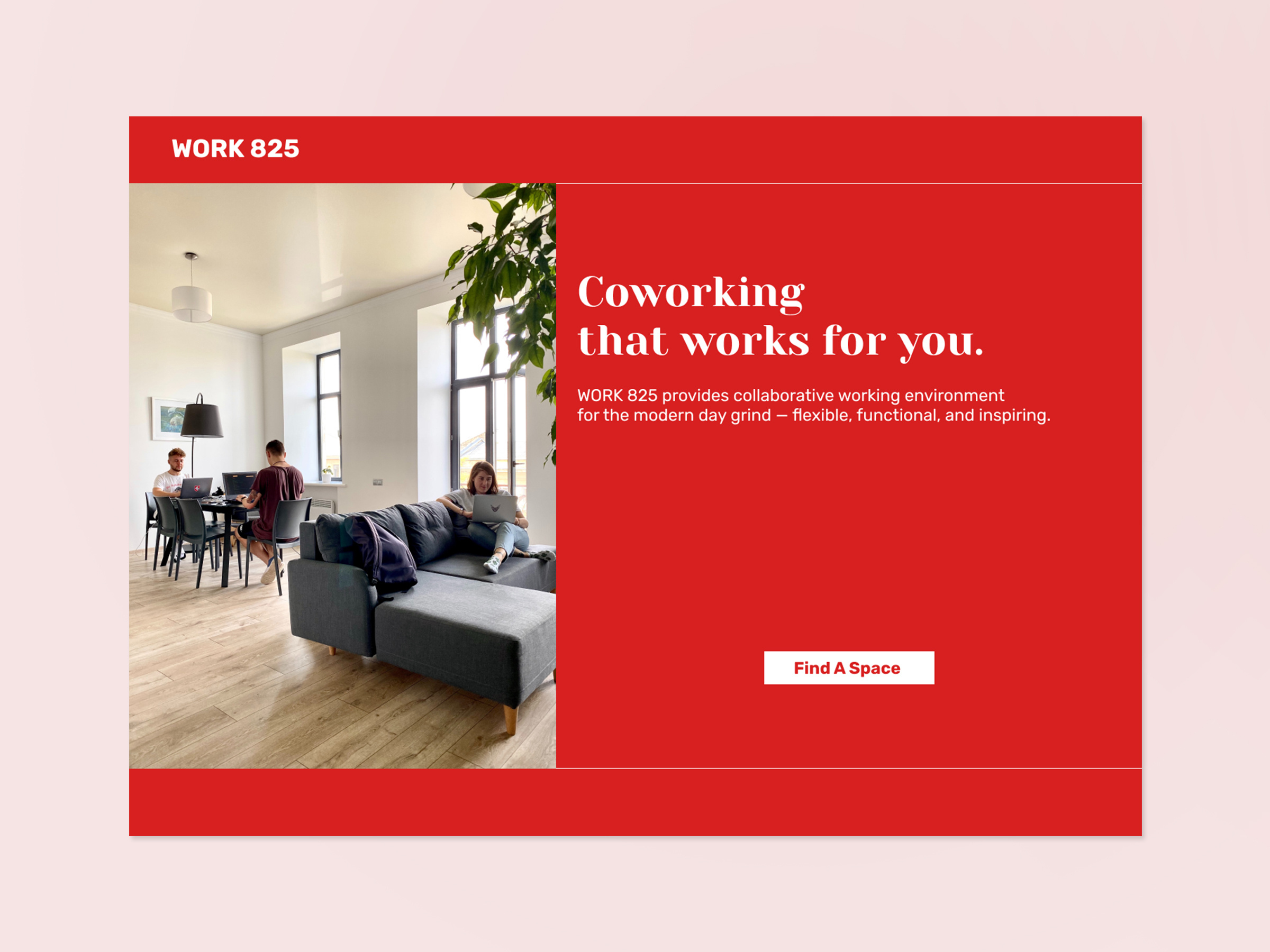 DAILY UI 003 - Landing Page by Robin Ravago on Dribbble