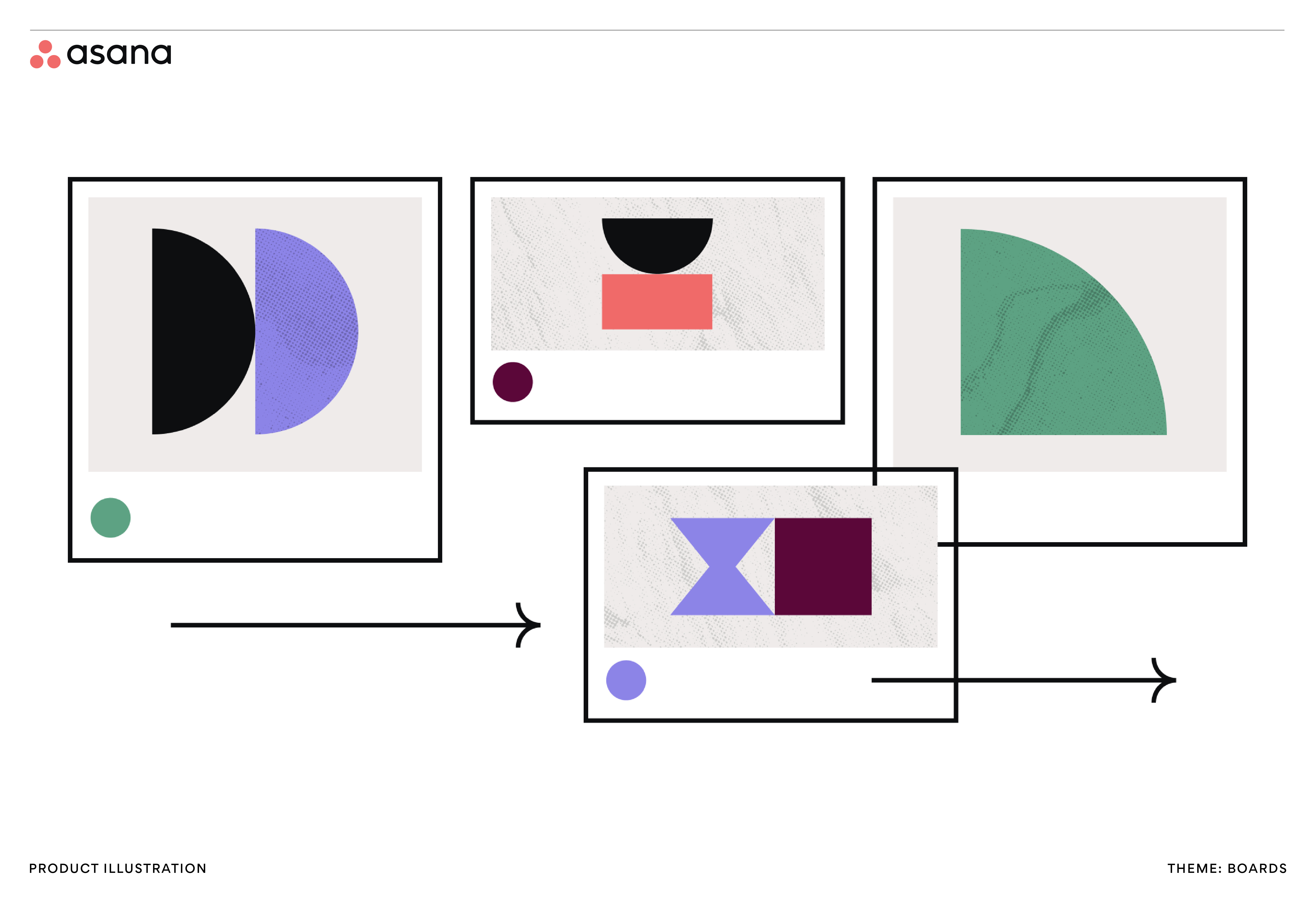 Asana Product Illustrations by Ray Dak Lam on Dribbble