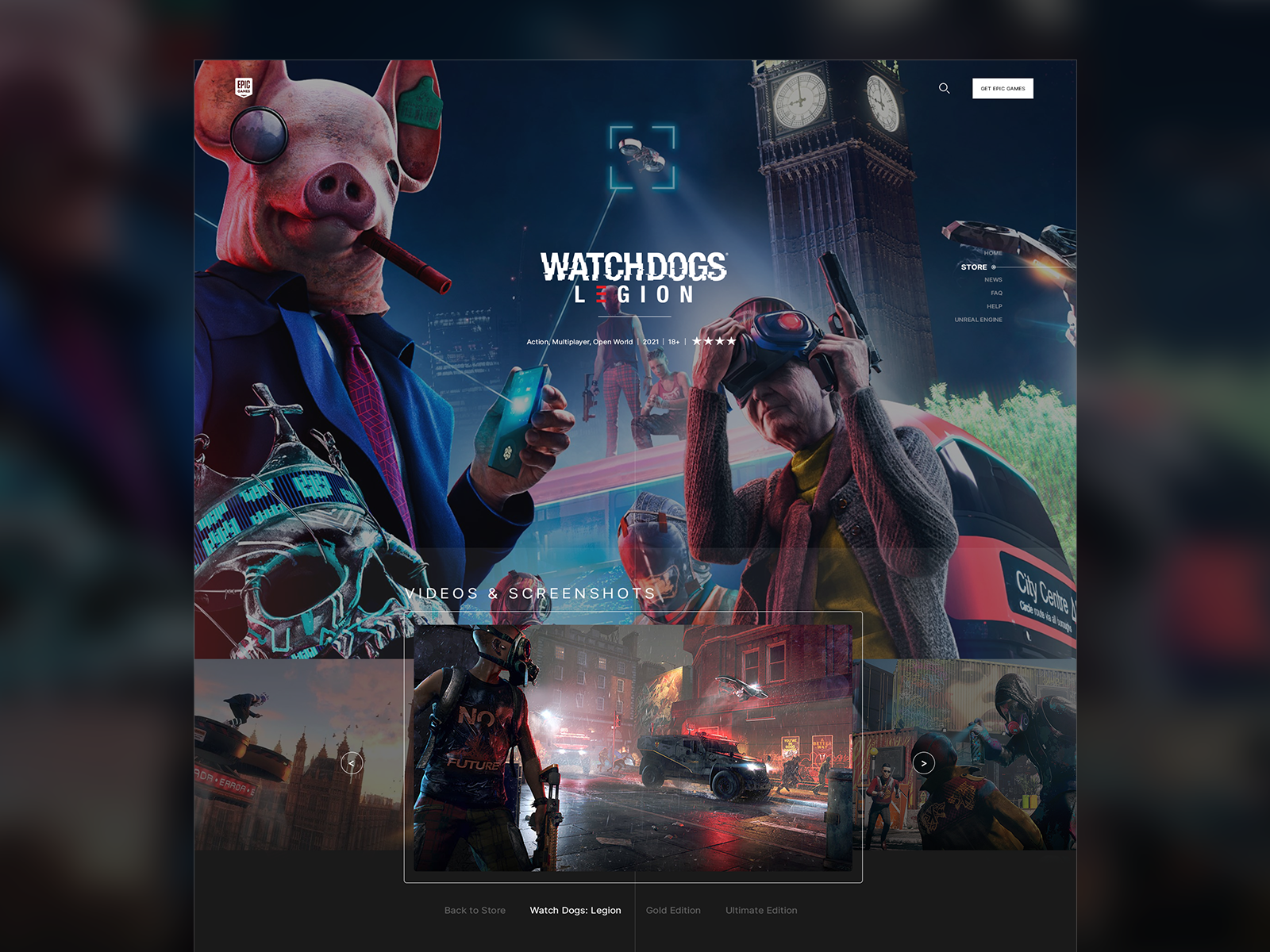 Epic Games Website UI Redesign Concept by Sirine RG on Dribbble