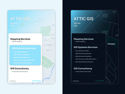 Attic GIS flyer design by Christopher Phiri on Dribbble