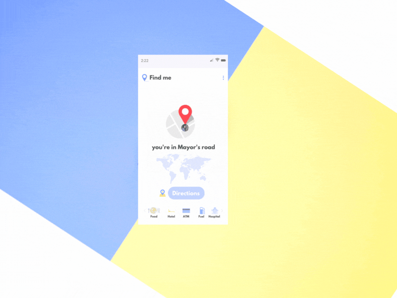 Location tracker by Saranya _murthy on Dribbble