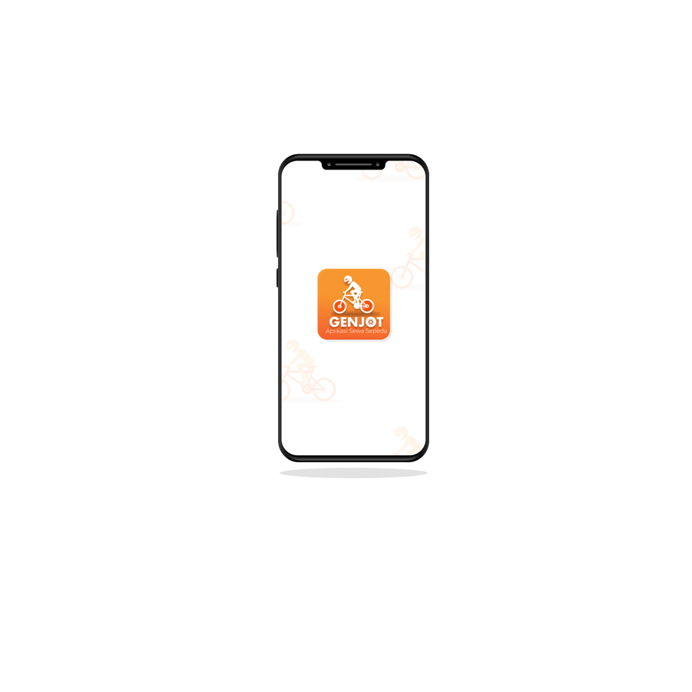"GENJOT" mobile apps logo mockup by Erlan Candra Haryanto on Dribbble