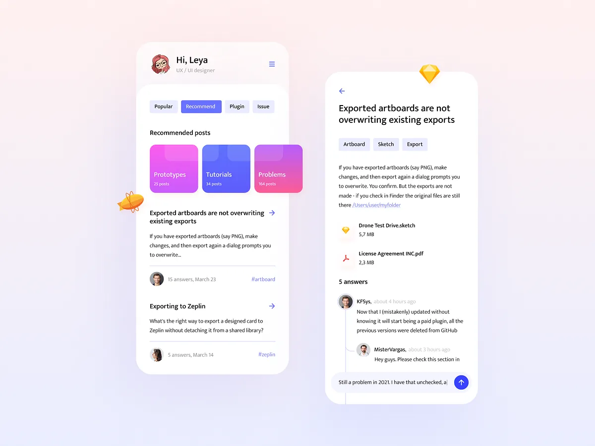 Browse thousands of Forum images for design inspiration | Dribbble