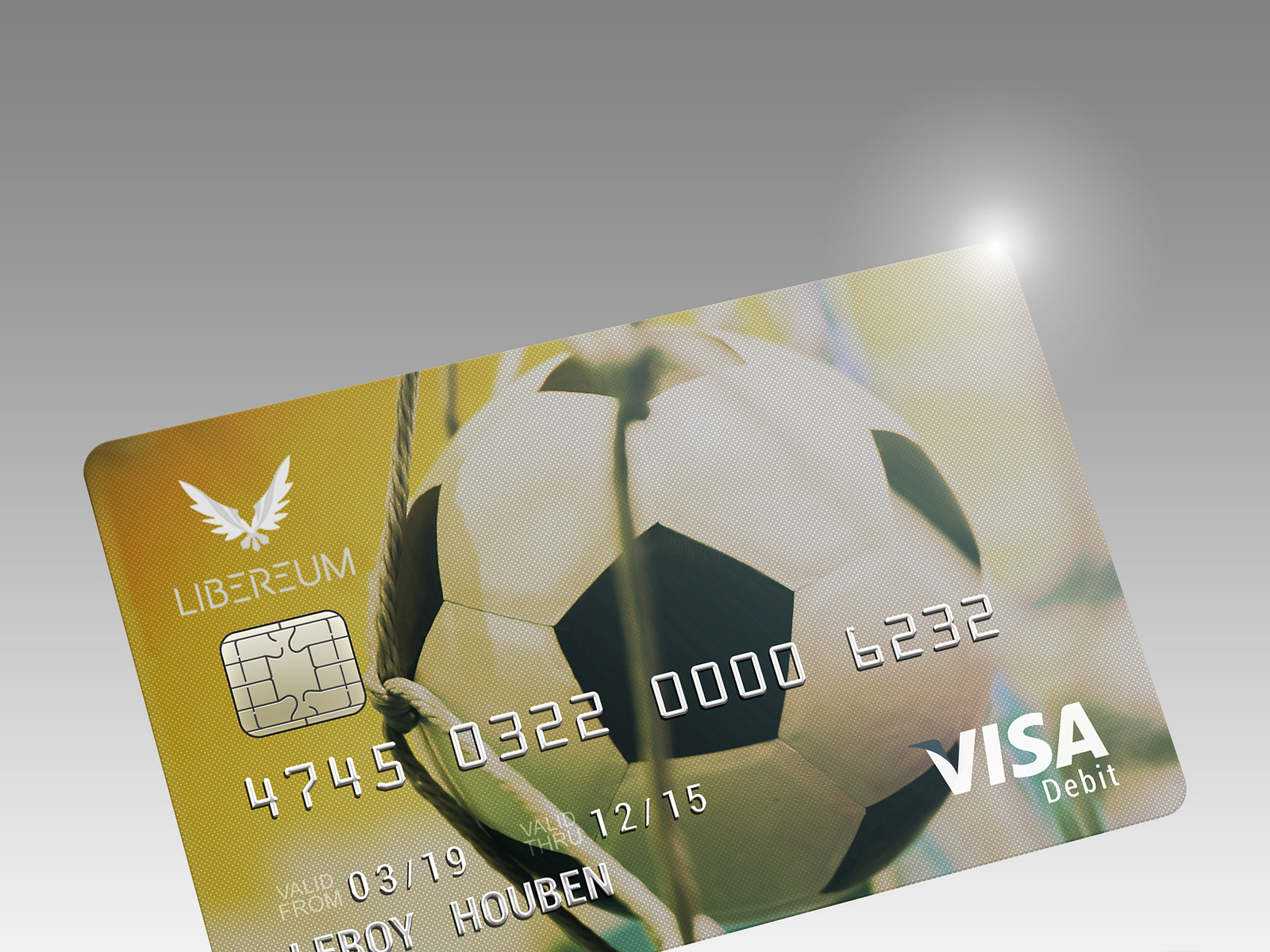 Visa card - design by Leroy on Dribbble