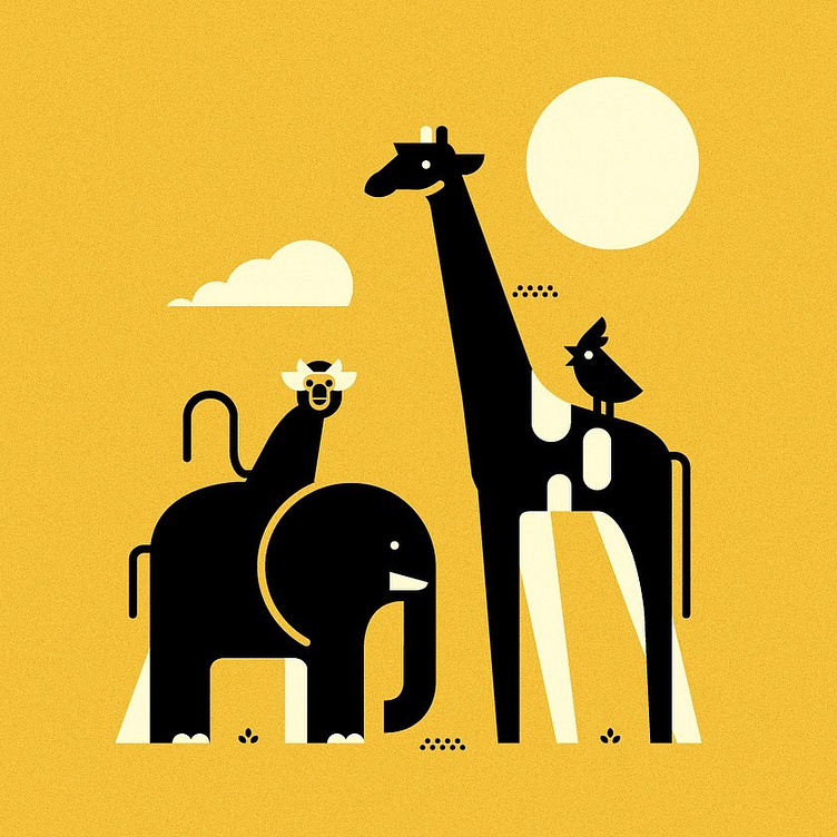 Animals by Good Illustration on Dribbble