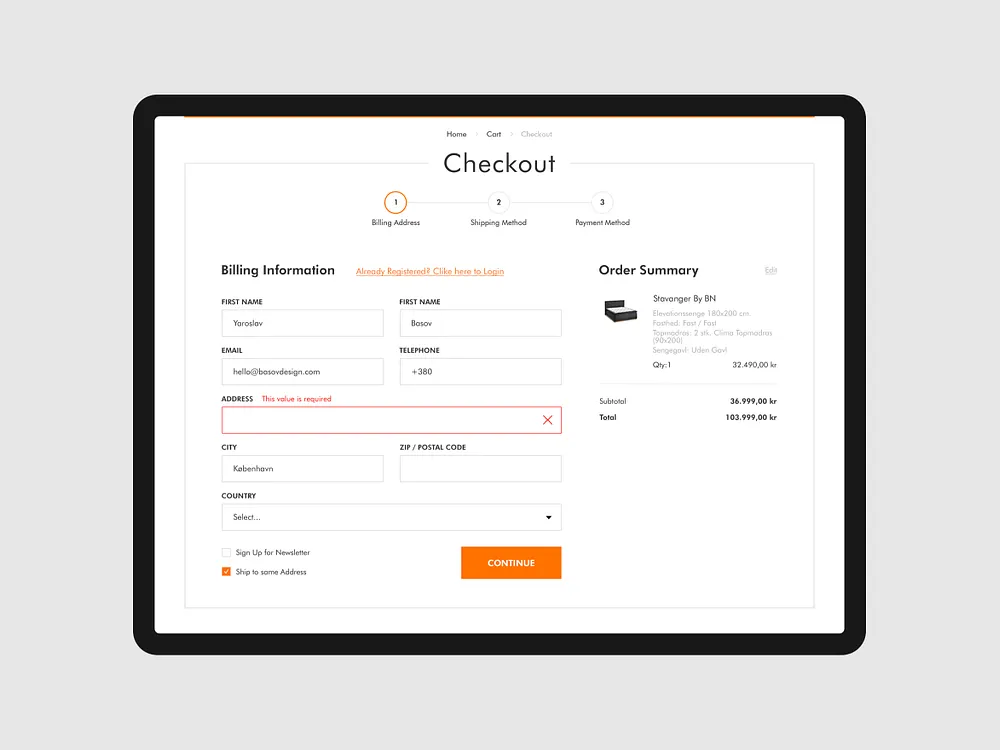 Checkout Page designs, themes, templates and downloadable graphic ...