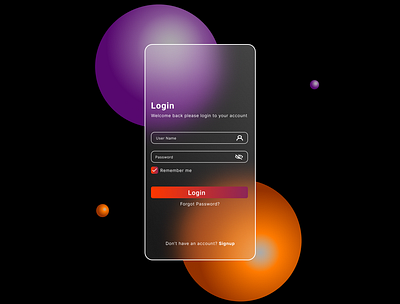 Modern Login UI Design by Kirti Sharma on Dribbble