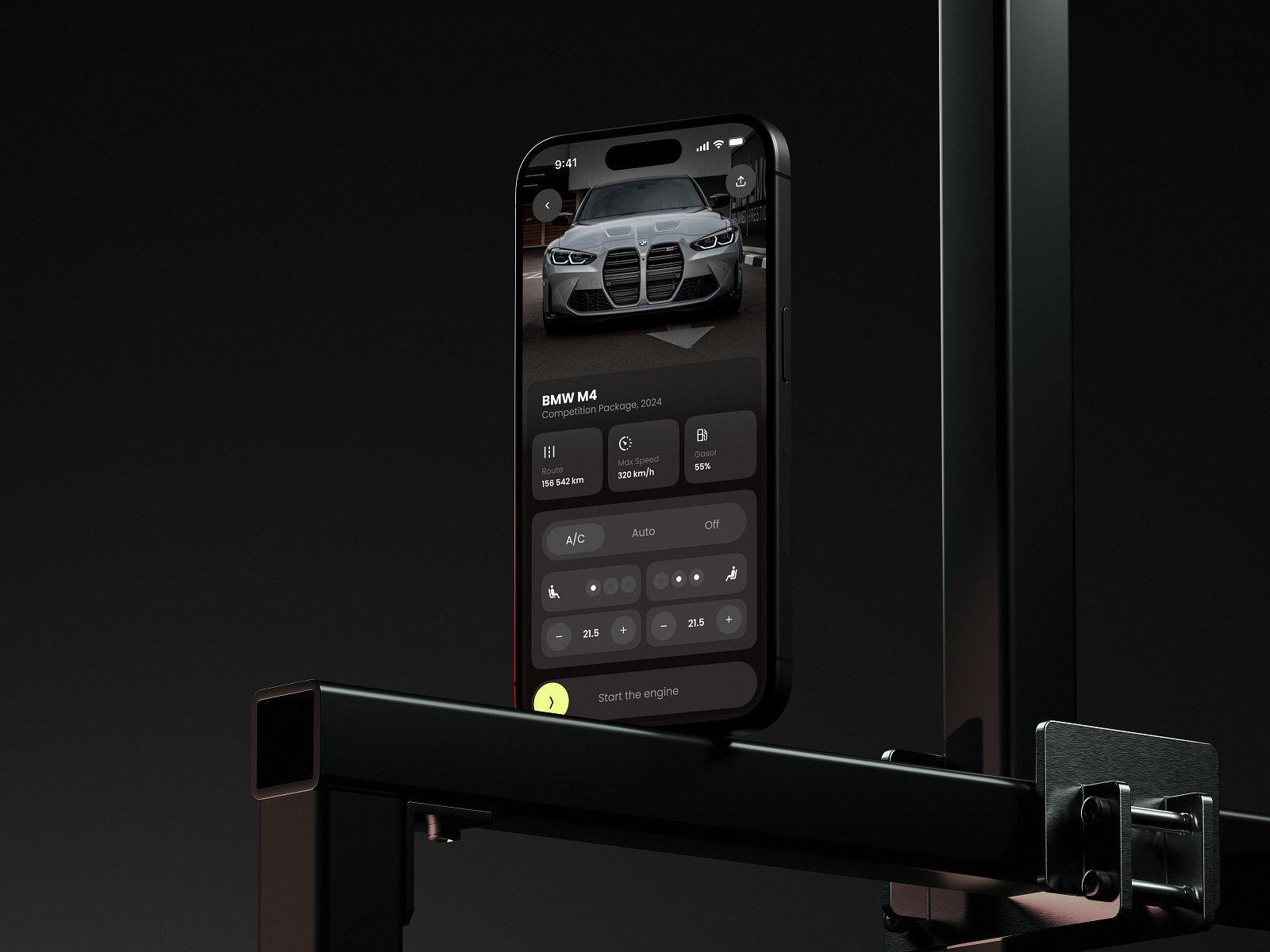 Smart & Intuitive Automotive UI by Valera Shonia on Dribbble