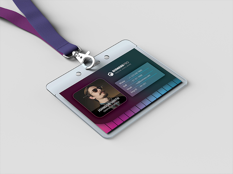 ID Card by madmindgraphics on Dribbble