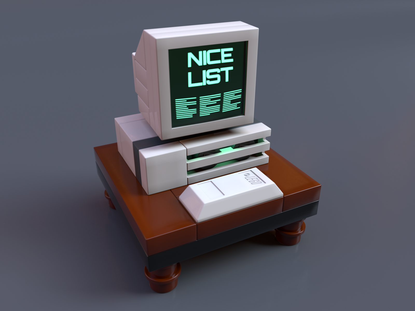Lego PC by Sasha Burlachkov on Dribbble