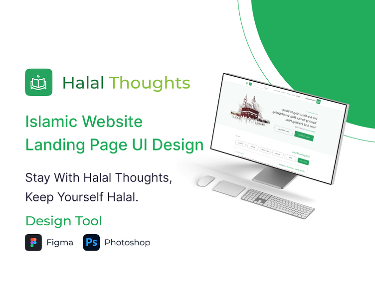 Islamic Website Landing Page UI Design by MD. RAFSAN JANY on Dribbble