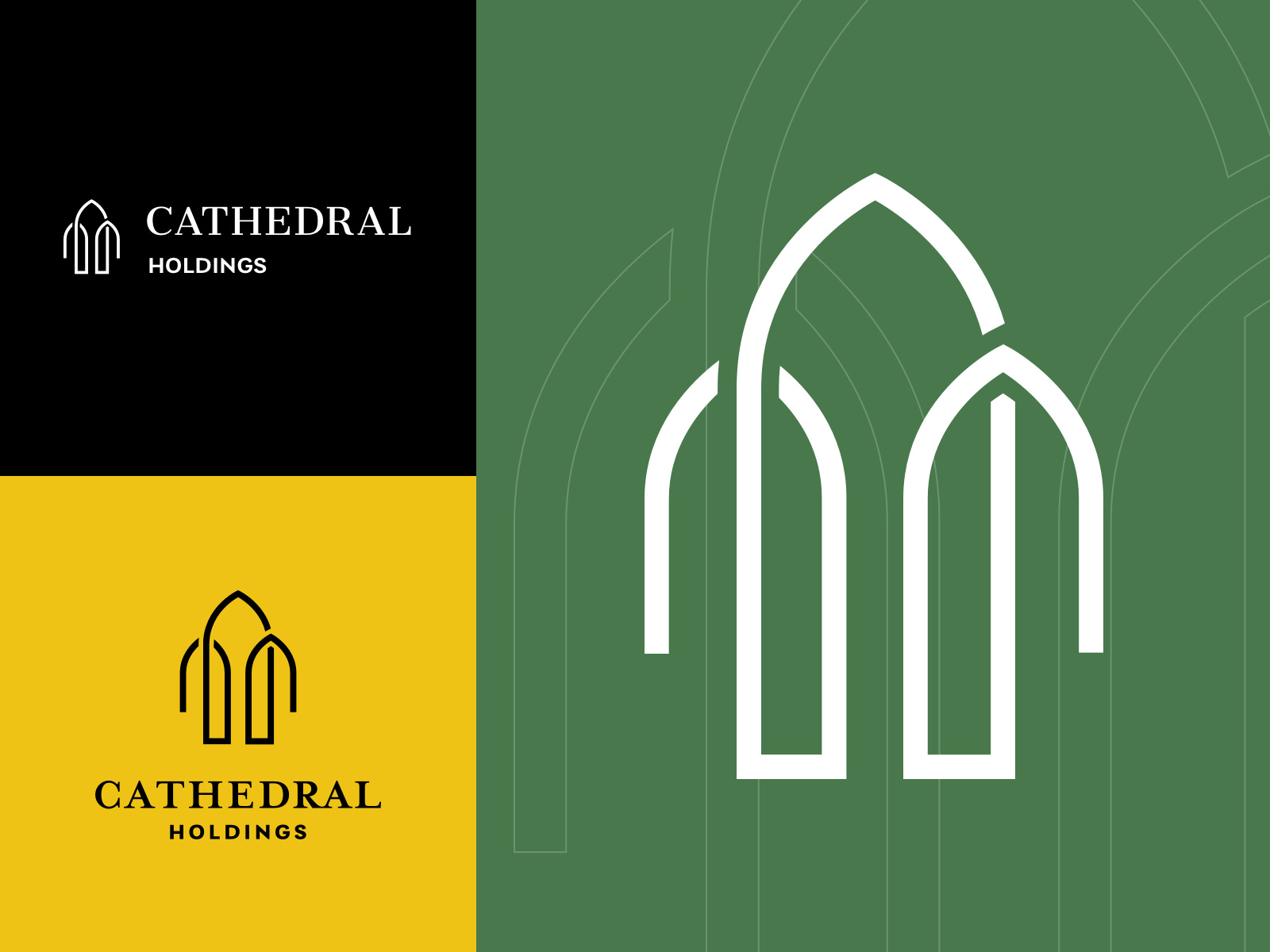 Cathedral Holdings Logo by Max Upp on Dribbble