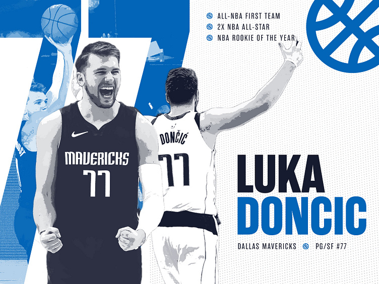 Luka Magic Poster by Michel Clements on Dribbble