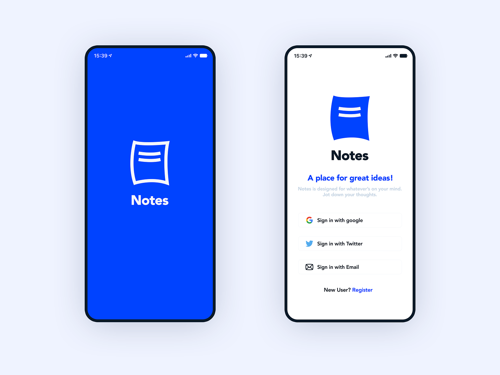 Notes App UI by Nirav Patel on Dribbble