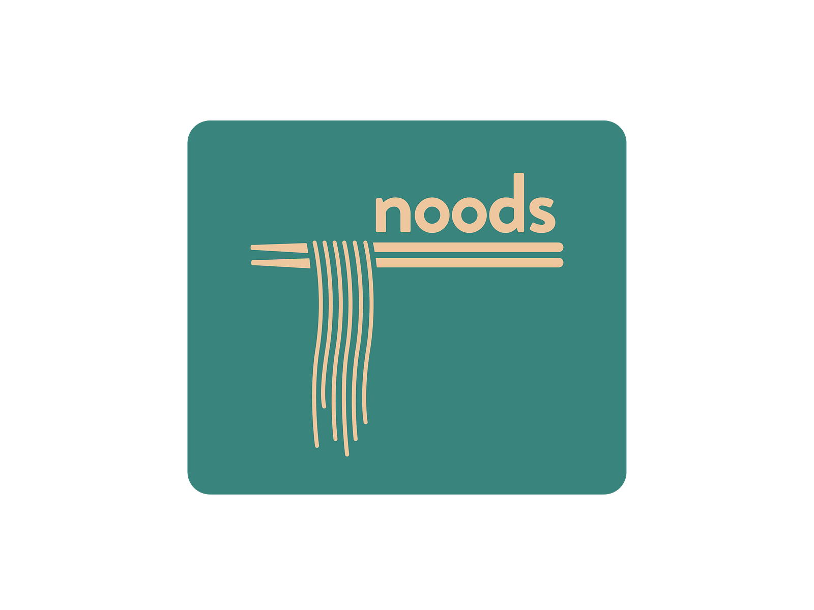 Noods Logo: Packaging Design by Rachelyn Babin on Dribbble