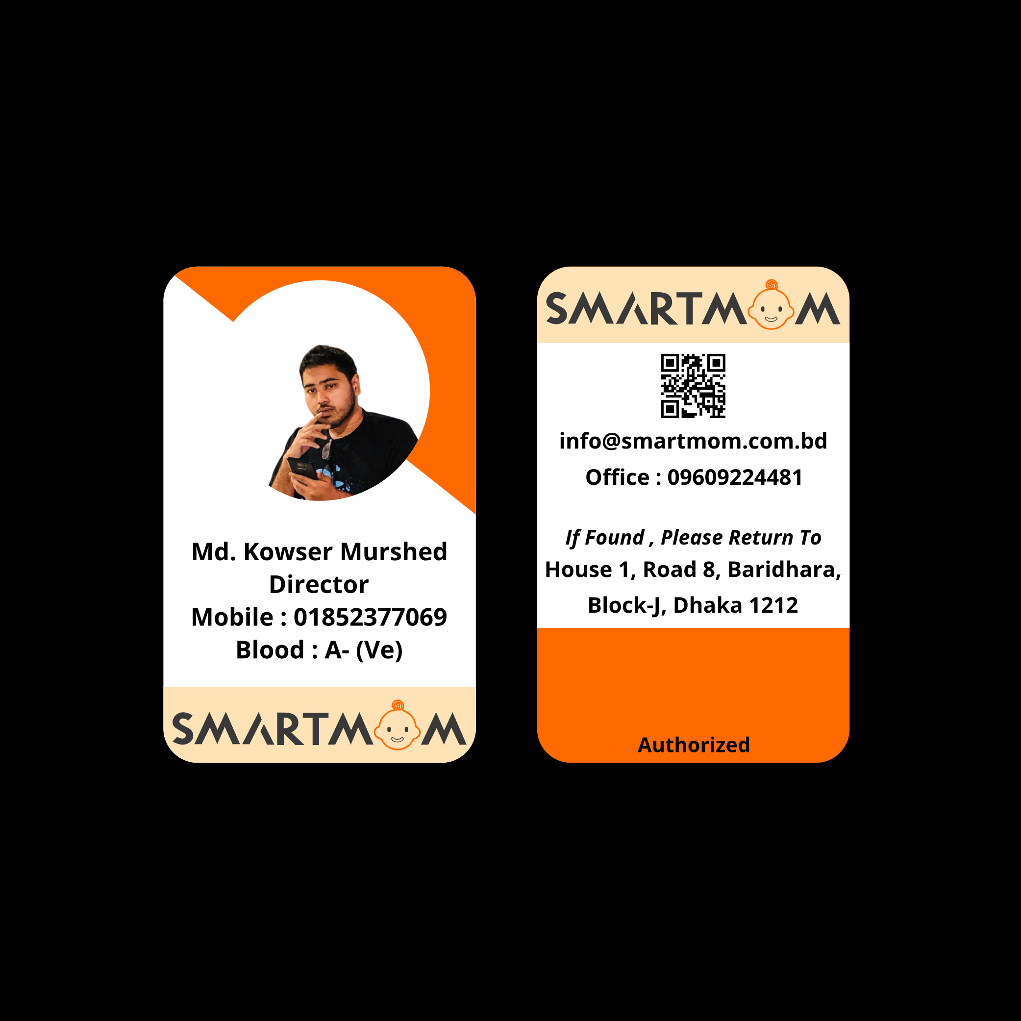 smart mom id card by pirate king on Dribbble